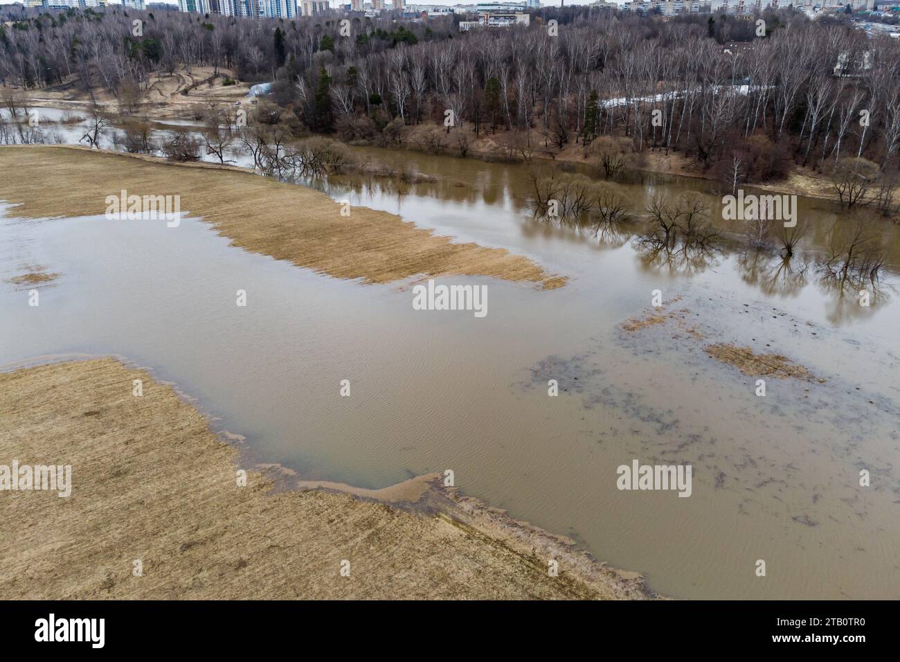 Flood aerial view hi-res stock photography and images - Alamy