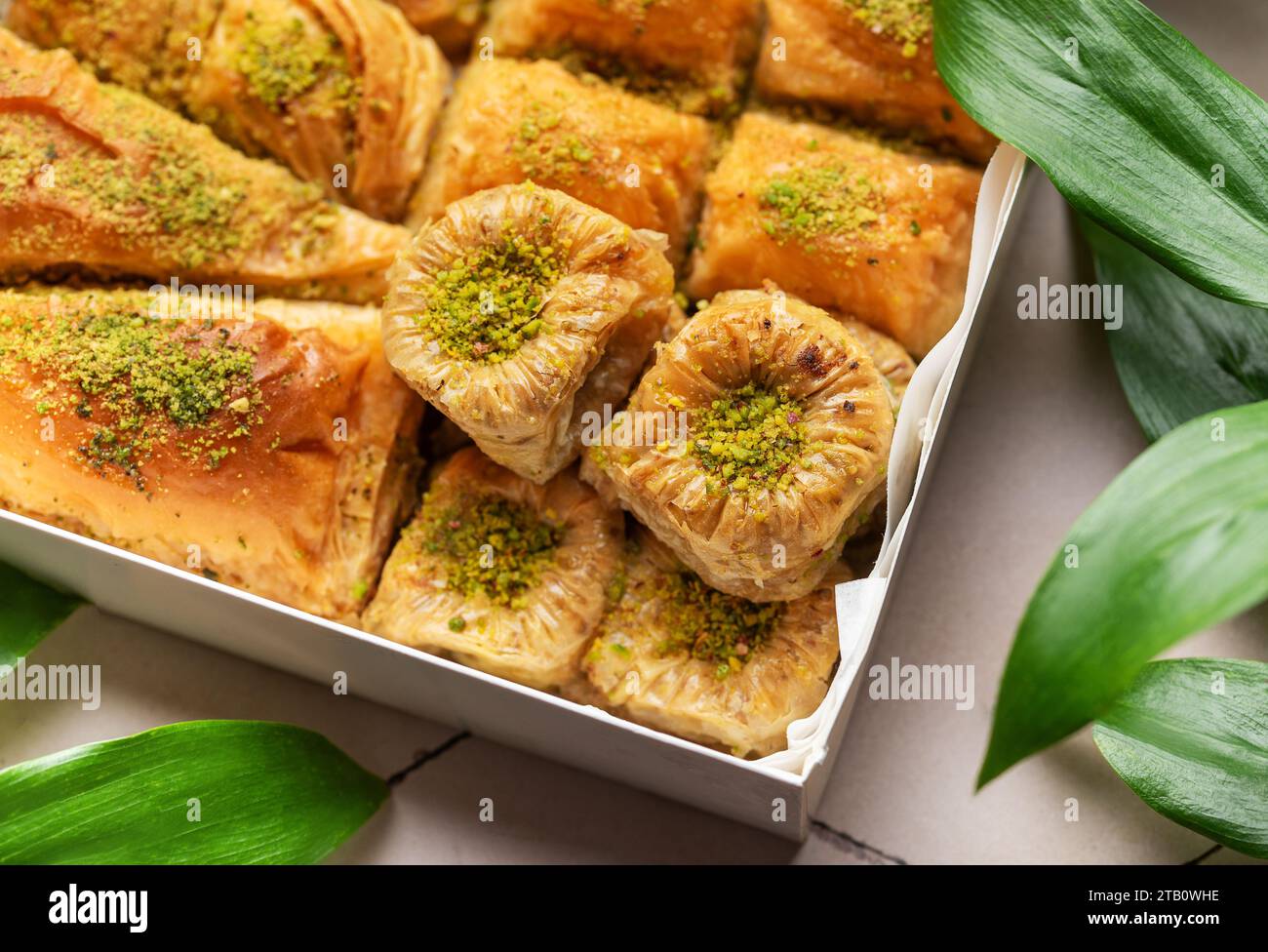 Turkish delight in a box hi-res stock photography and images - Alamy