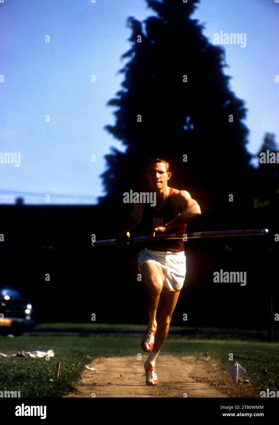 BERKELEY, CA - MAY, 1956: Ron Morris of the University of Southern ...