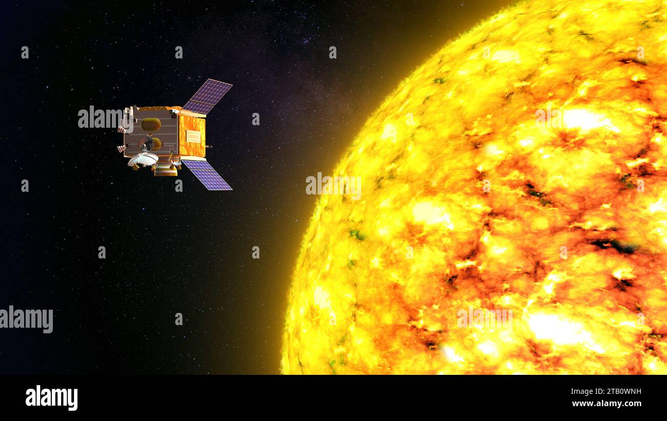 Spacecraft journey hi-res stock photography and images - Alamy