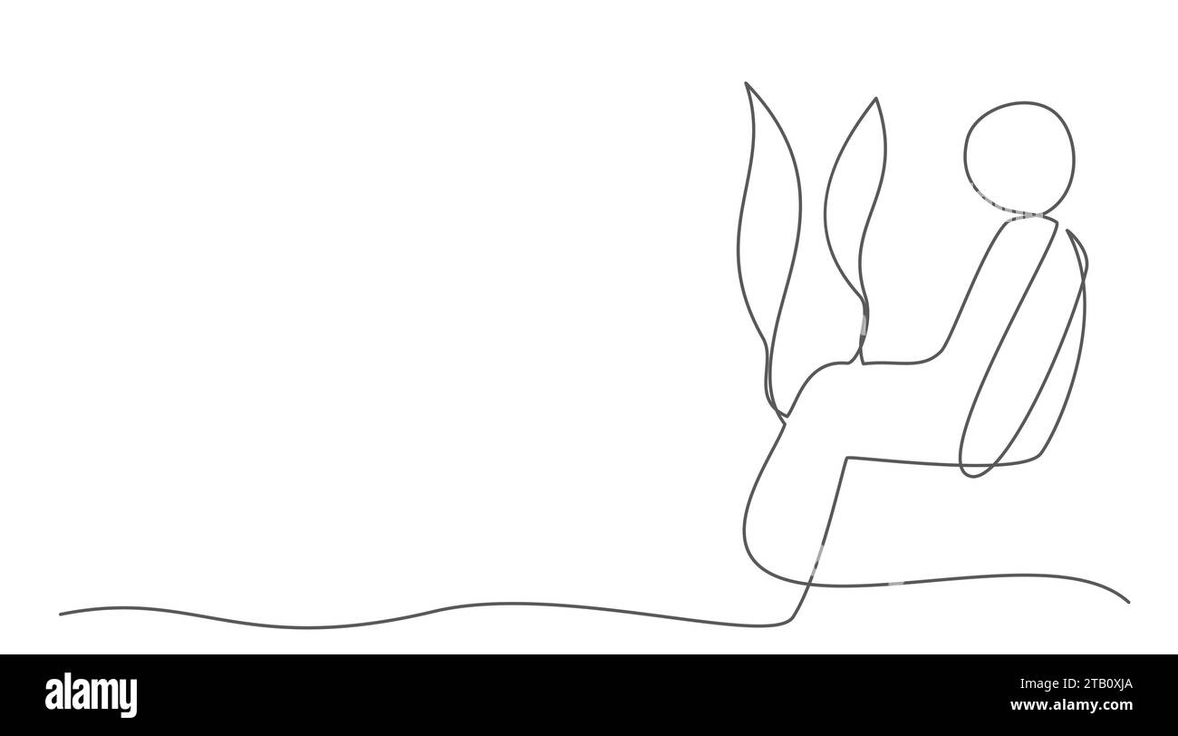 Sauna One line drawing isolated on white background Stock Vector Image ...