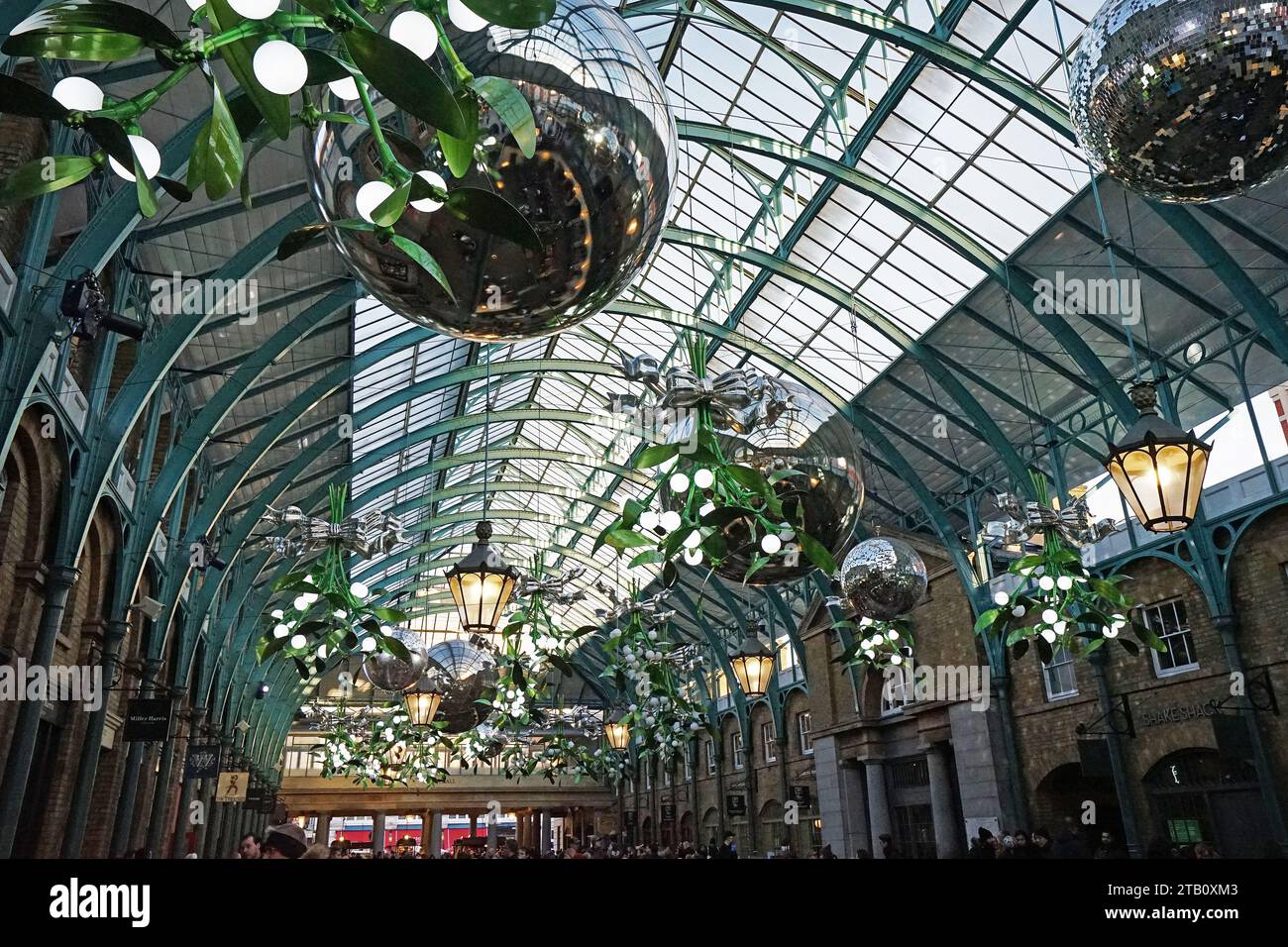 Exterior European architecture design and British decoration of Covent ...