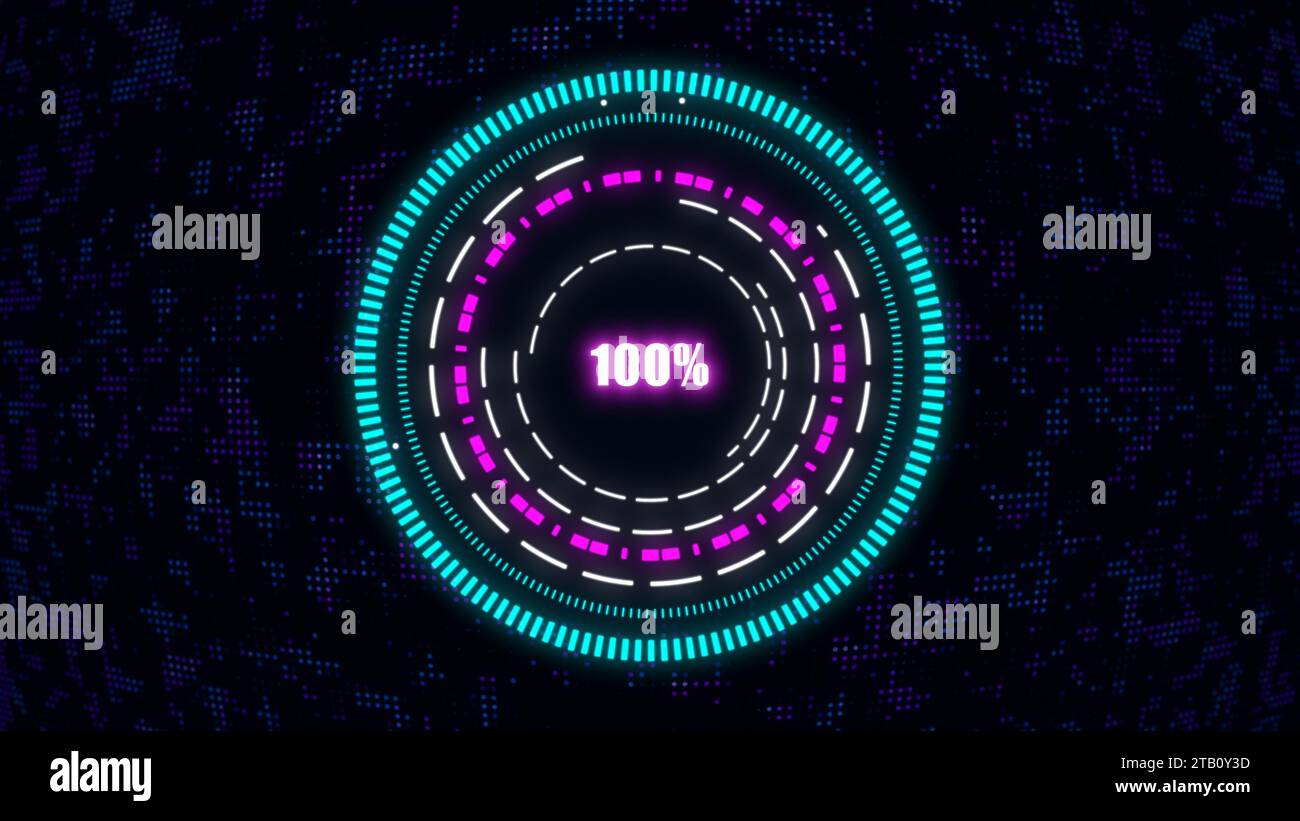 Numbers illustration circle hi-res stock photography and images - Alamy