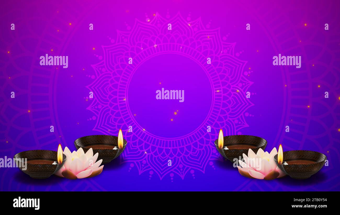 Beautiful diwali festival lamp fireworks hi-res stock photography and ...