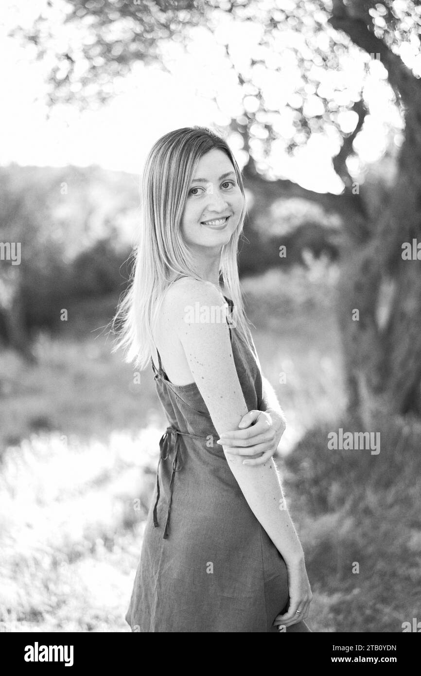 Hand turned up Black and White Stock Photos & Images - Alamy