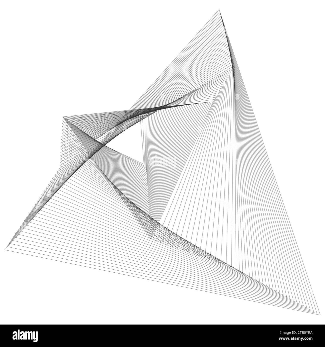Black triangular lines technology futuristic background. Minimal vector ...
