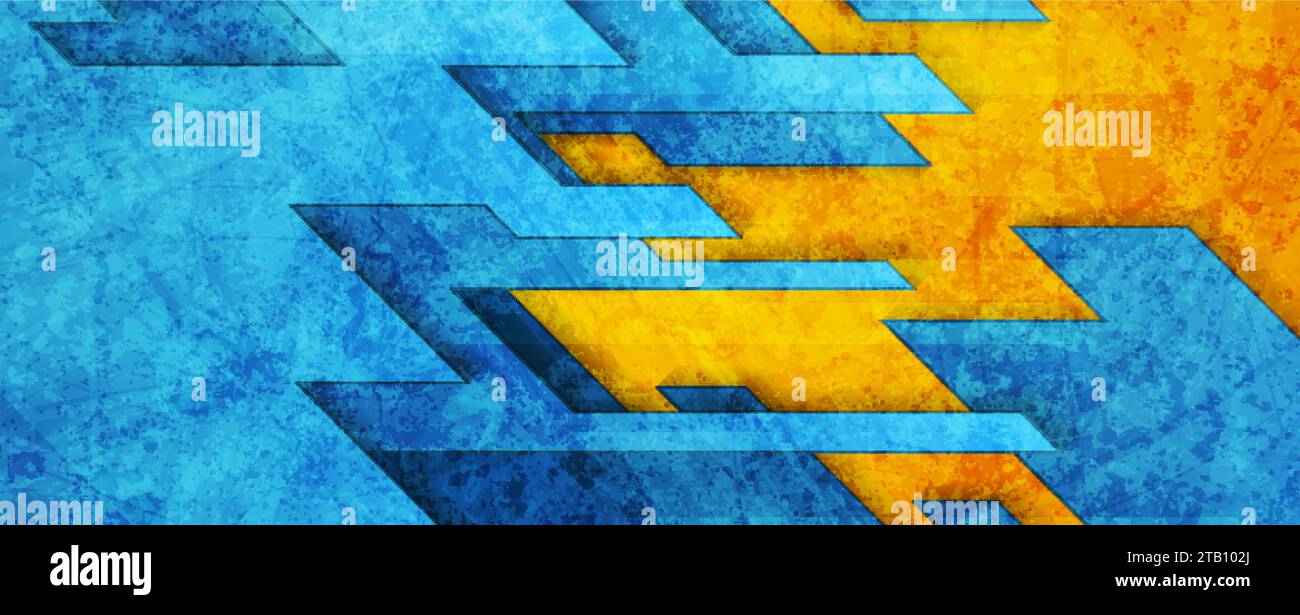 Vibrant gradient background in blue Stock Vector Images - Alamy