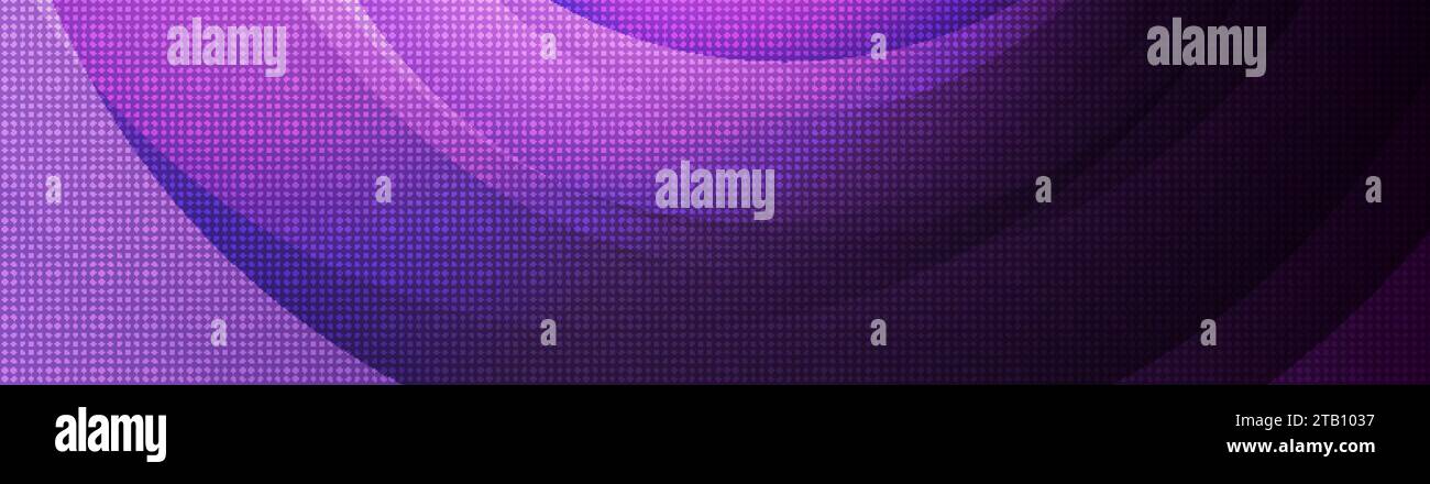 Dark violet tech minimal background with abstract waves and dots ...