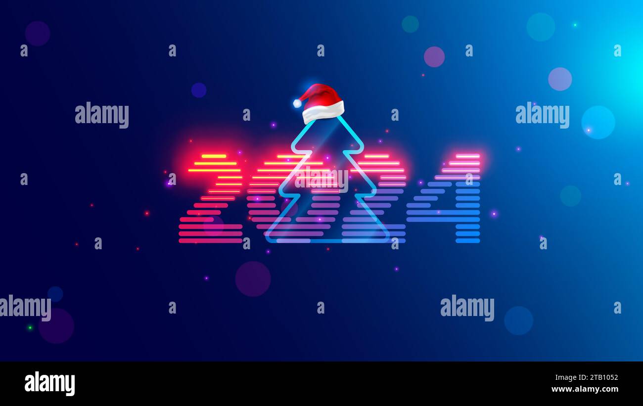 2024 neon hi-res stock photography and images - Alamy