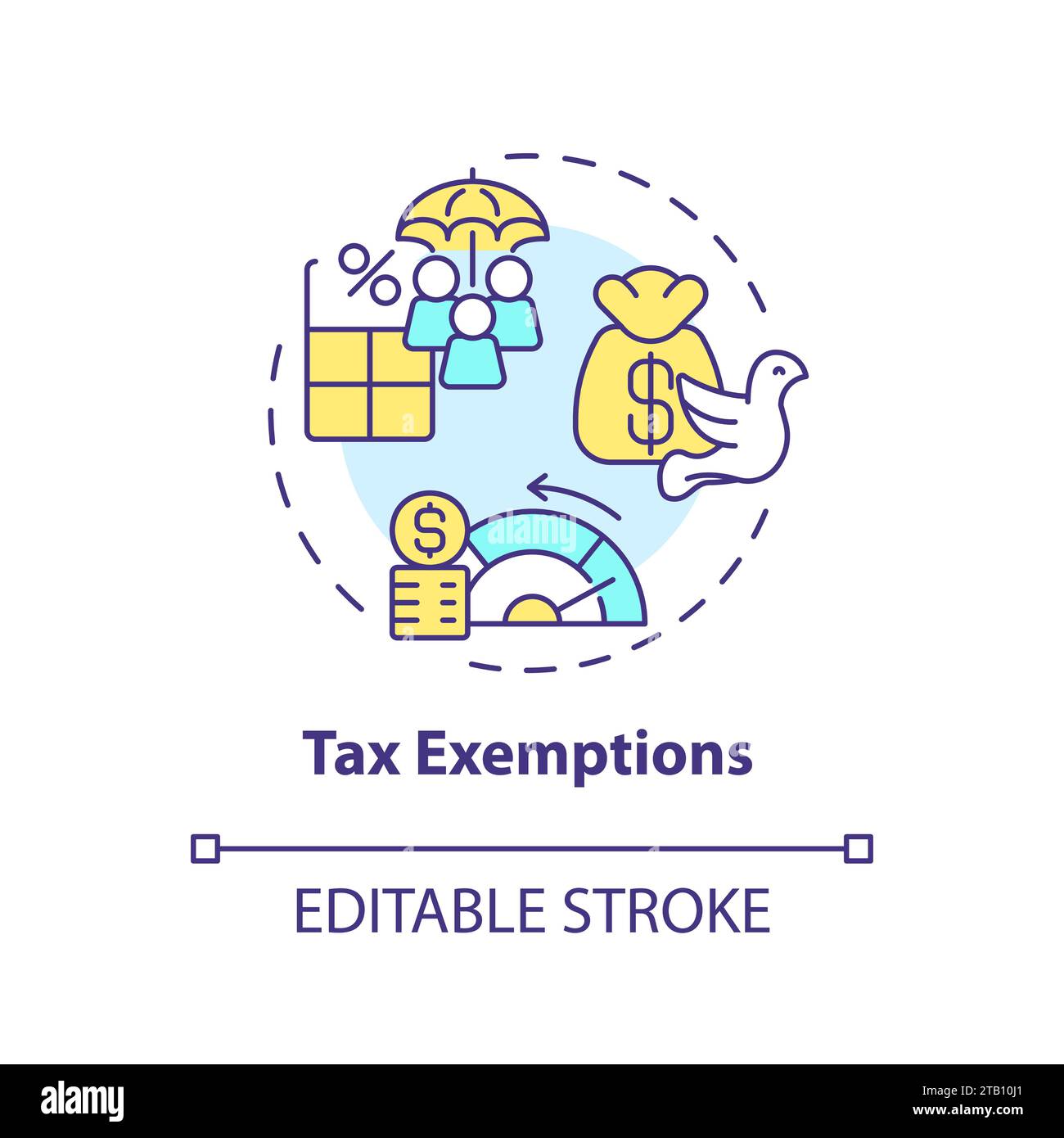 Exemptions sign hi-res stock photography and images - Alamy