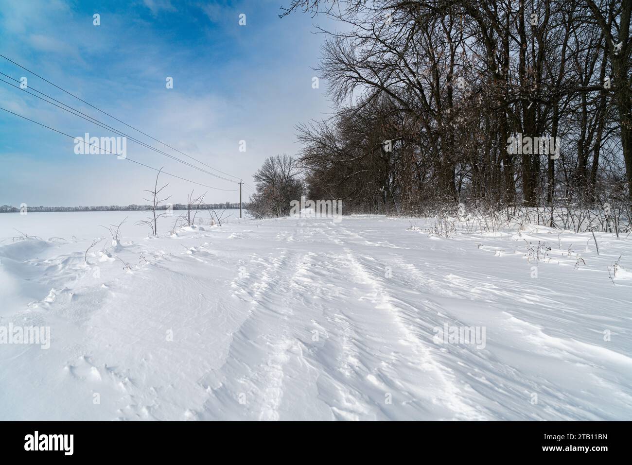 Country winter landscape everything hi-res stock photography and images ...
