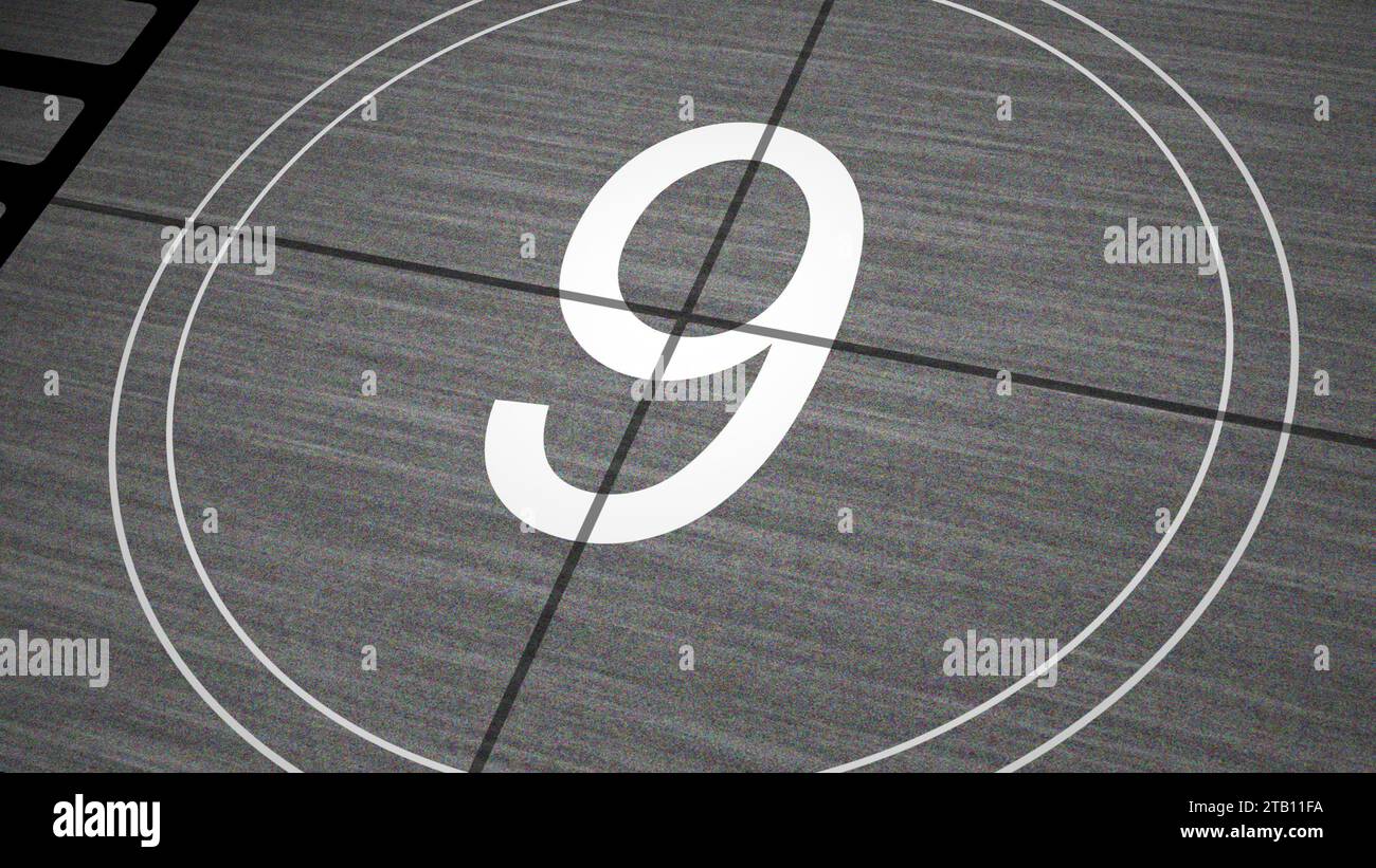 Countdown film trailer hi-res stock photography and images - Alamy