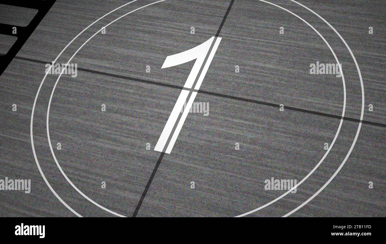 Countdown film trailer hi-res stock photography and images - Alamy