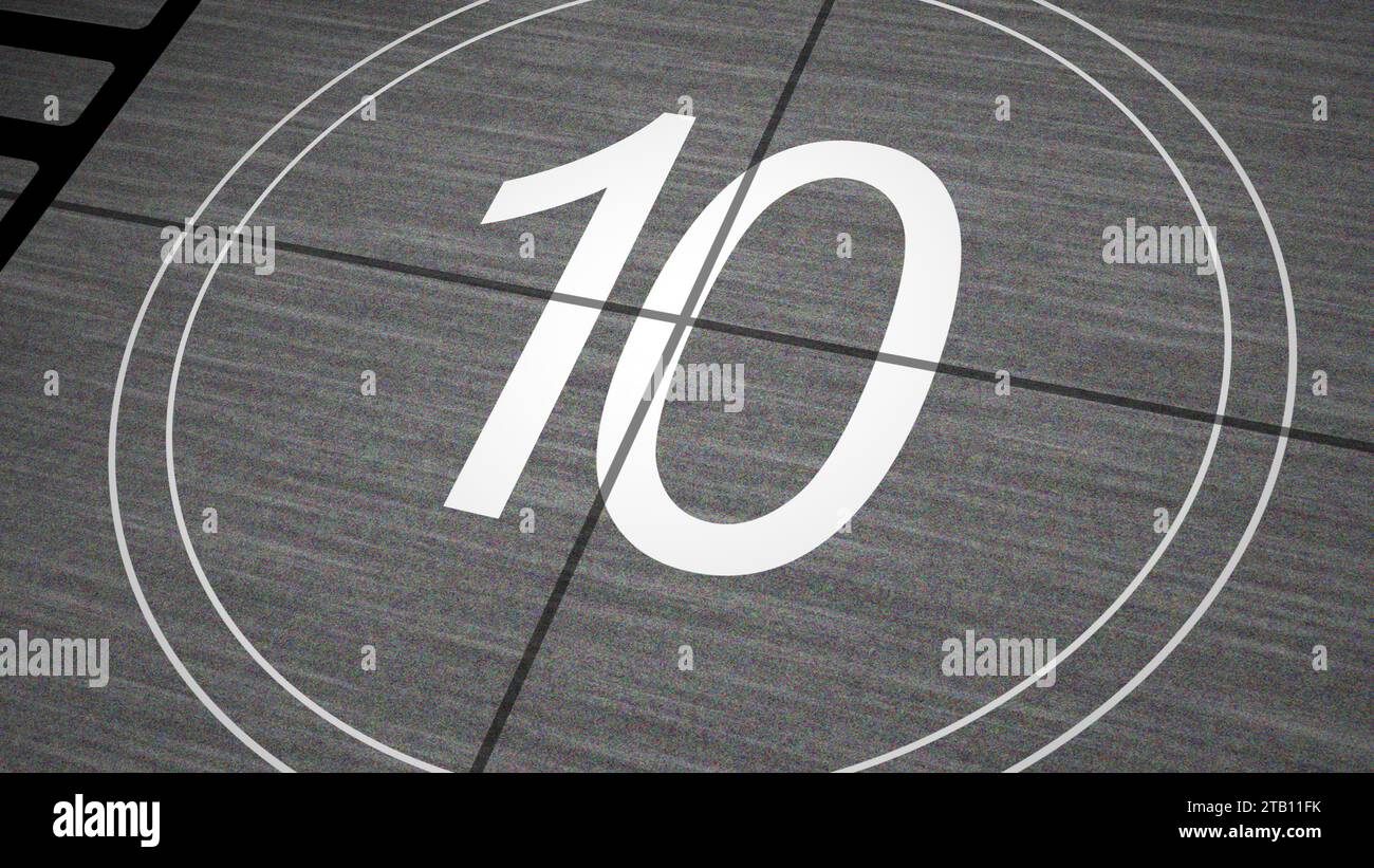 Movie countdown clock hi-res stock photography and images - Alamy