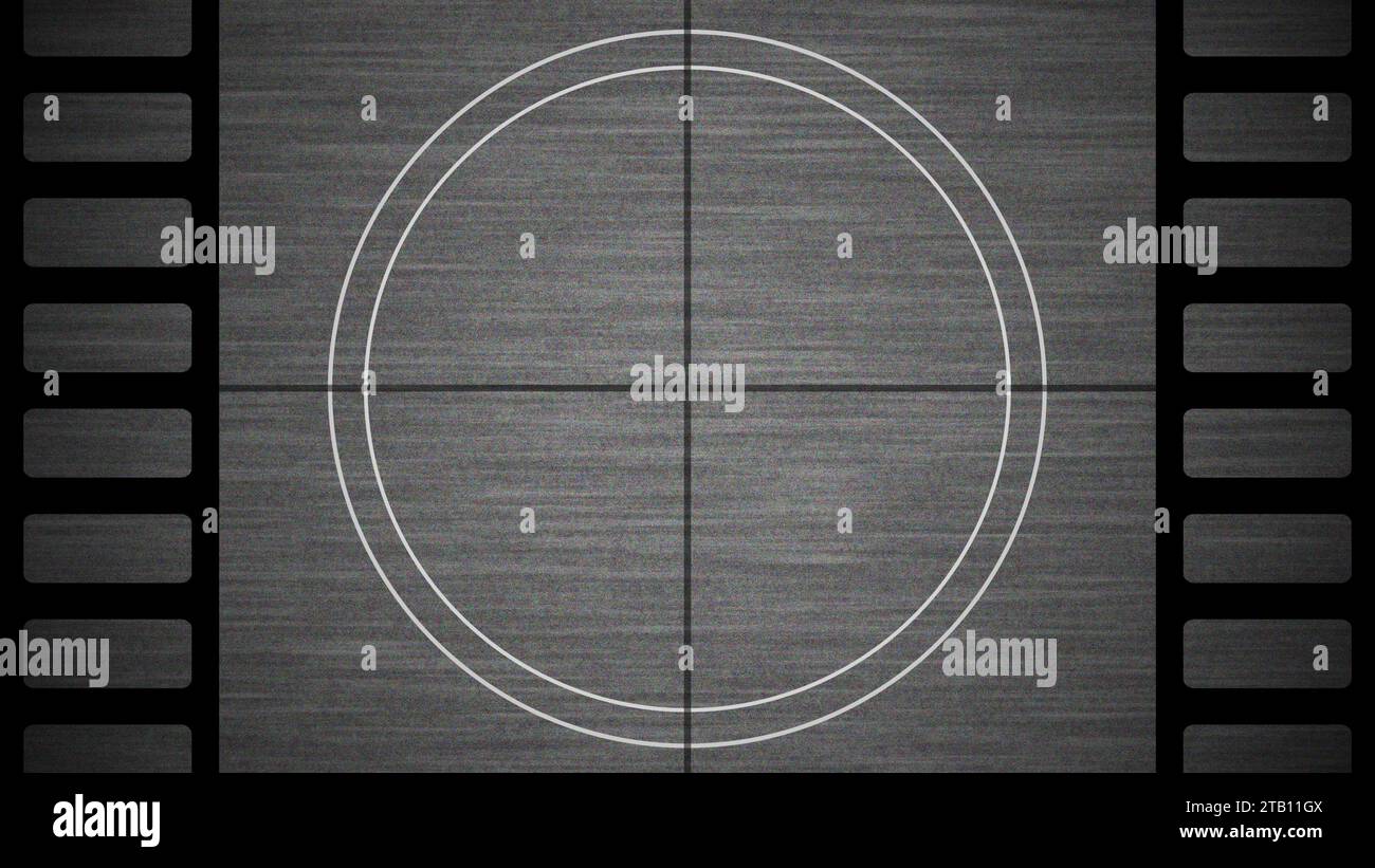 Old film movie timer count Stock Photo - Alamy