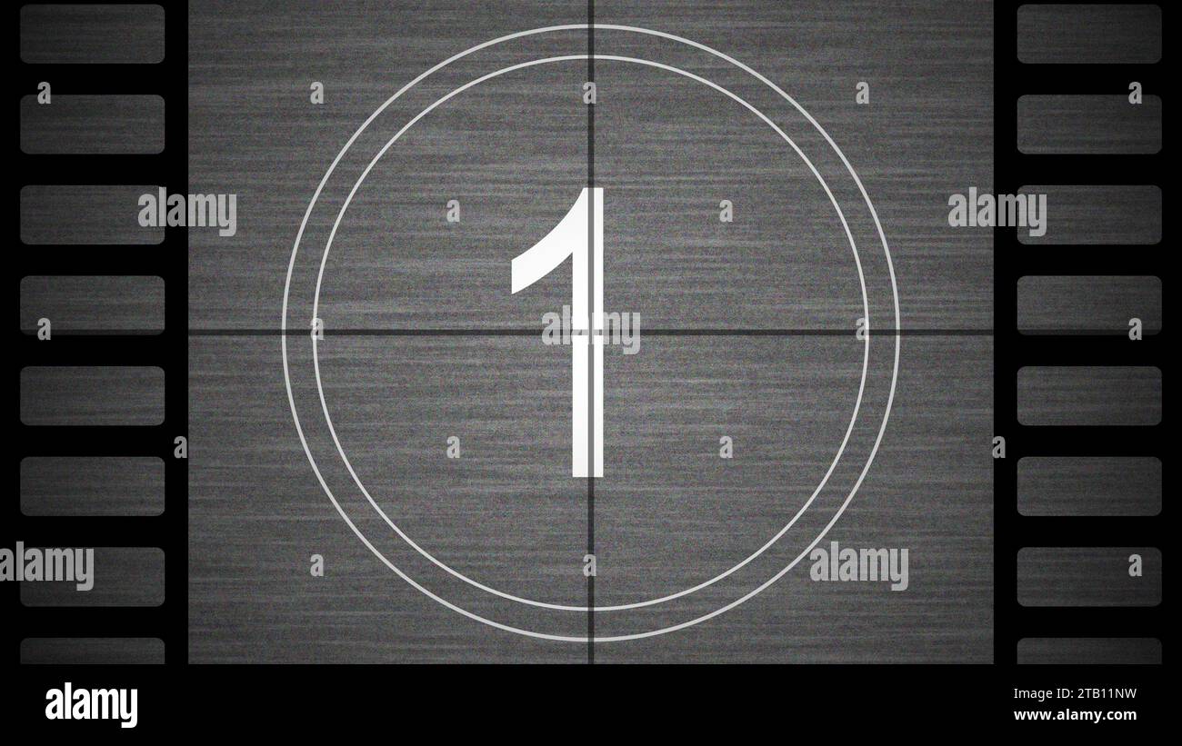 Countdown film trailer hi-res stock photography and images - Alamy