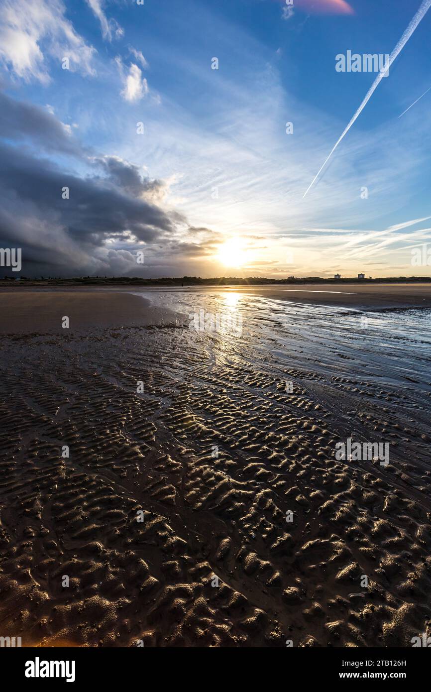 Snowdonia and Crosby beach in UK Stock Photo - Alamy
