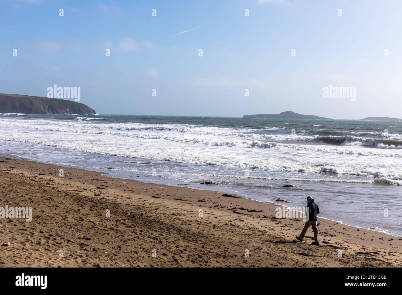 Snowdonia and Crosby beach in UK Stock Photo - Alamy
