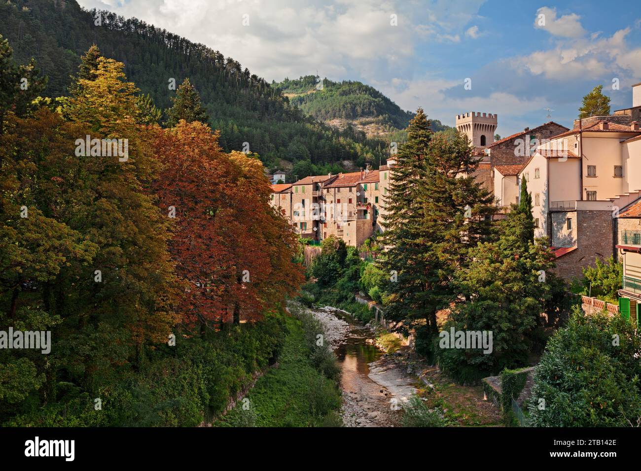 Premilcuore, Forli-Cesena, Emilia-Romagna, Italy: landscape of the ...