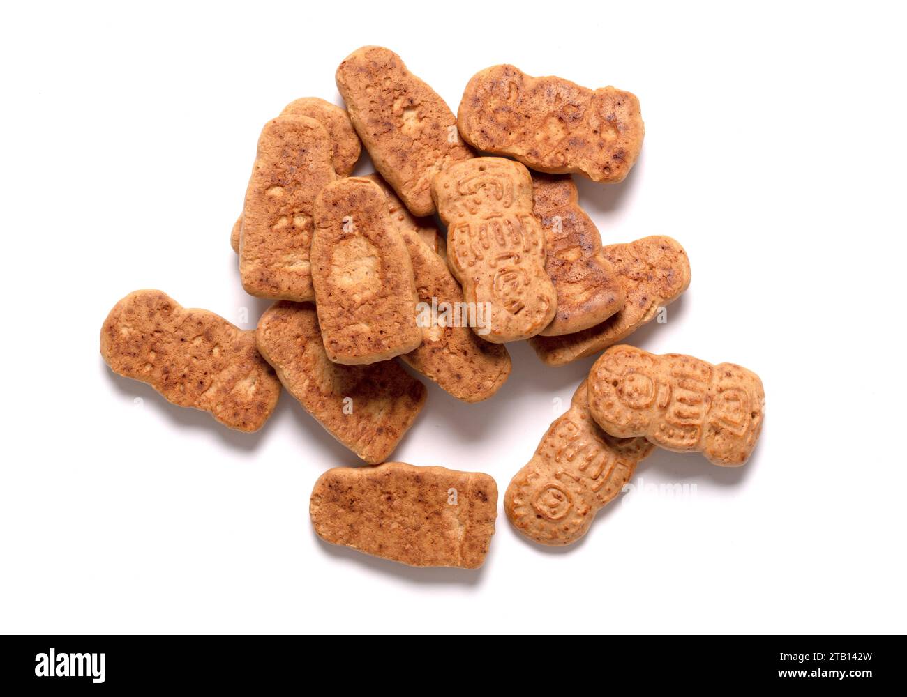 Dutch traditional candy taai taai isolated over white background Stock ...