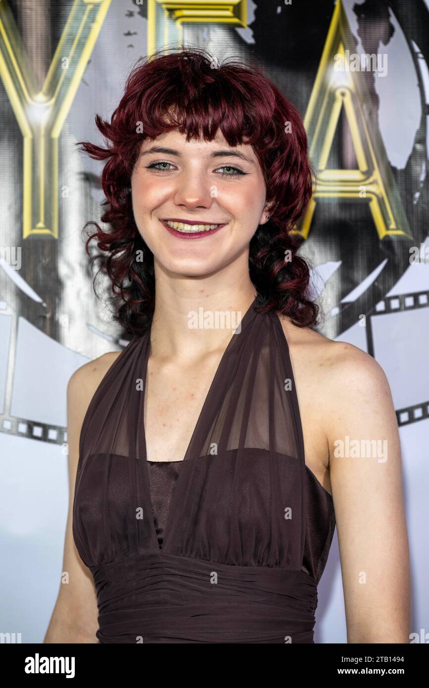 Los Angeles, USA. 03rd Dec, 2023. Actress Charlotte Delaney Riggs ...