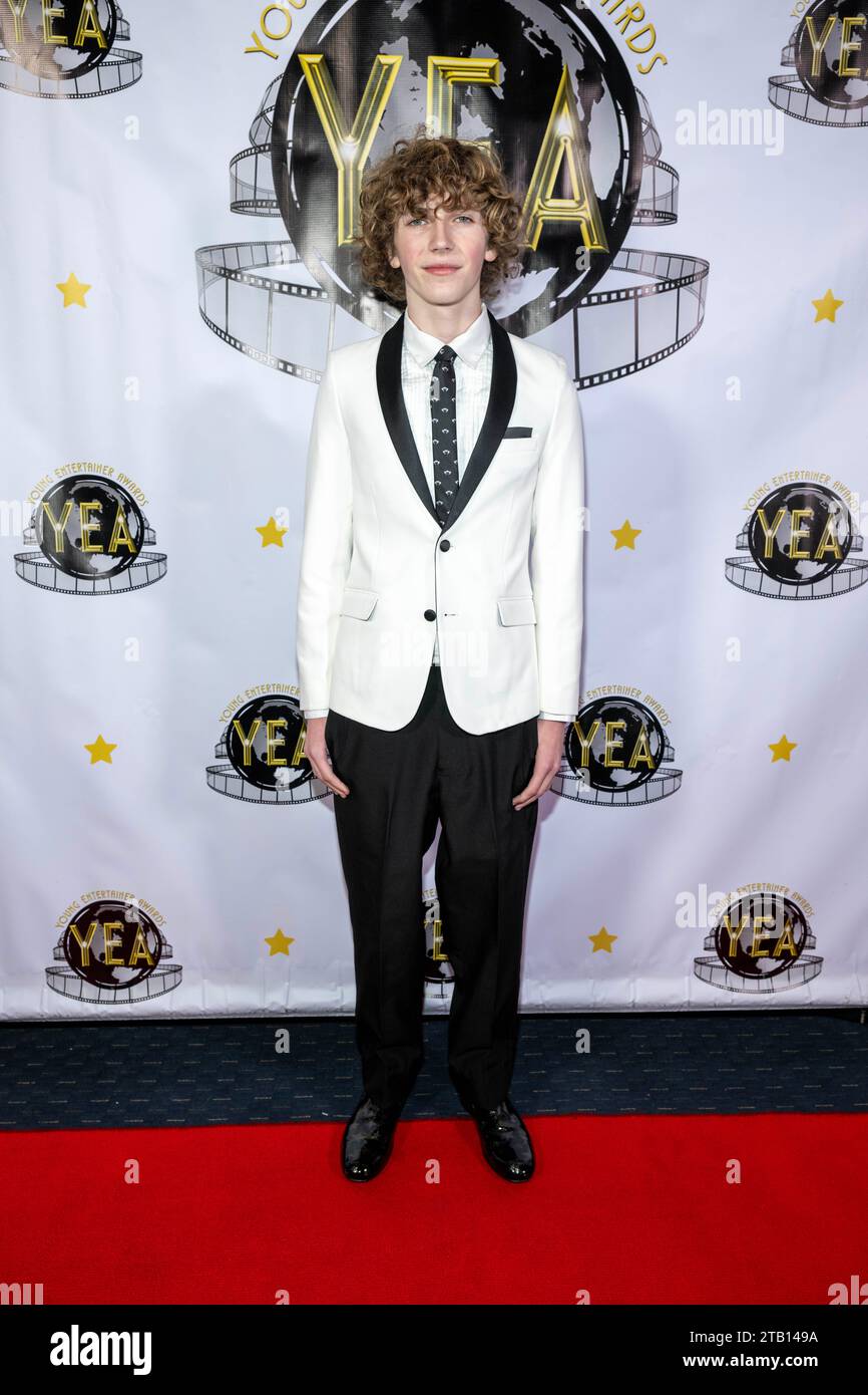 Los Angeles, USA. 03rd Dec, 2023. Actor Tristan Riggs attends The 8th ...