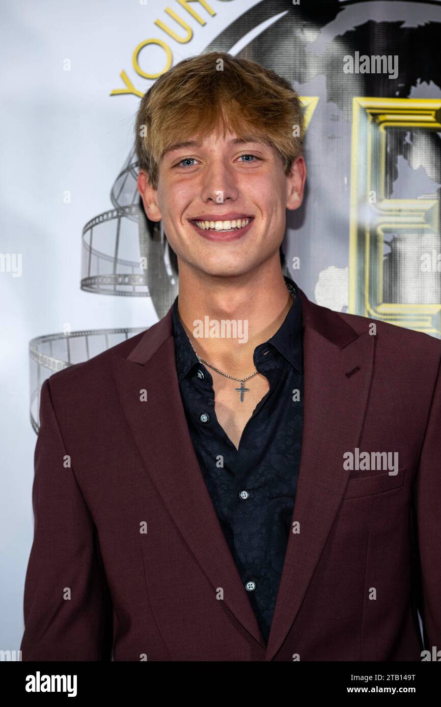 Los Angeles, USA. 03rd Dec, 2023. Actor Jake Satow attends The 8th ...