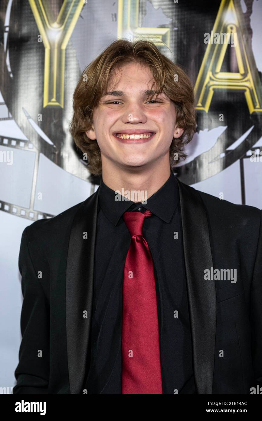 Los Angeles, USA. 03rd Dec, 2023. Actor producer Mason McNulty attends ...