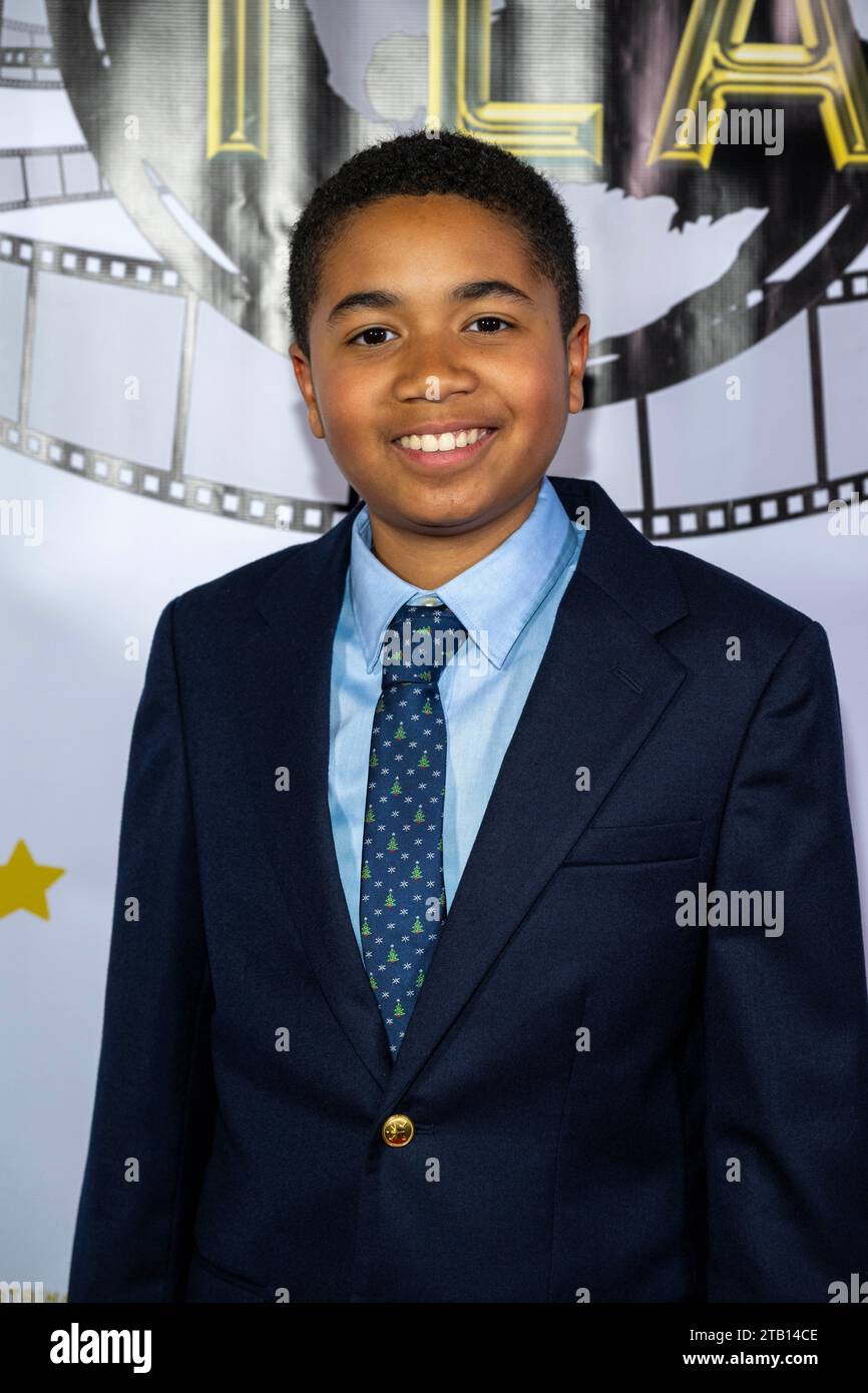 Los Angeles, USA. 03rd Dec, 2023. Actor Ethan Hutchison attends The 8th ...