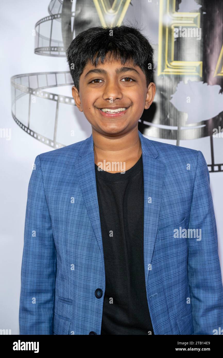 Los Angeles, USA. 03rd Dec, 2023. Actor Pradnesh S. Prakash attends The ...