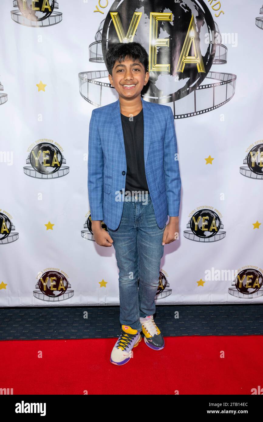 Los Angeles, USA. 03rd Dec, 2023. Actor Pradnesh S. Prakash attends The ...