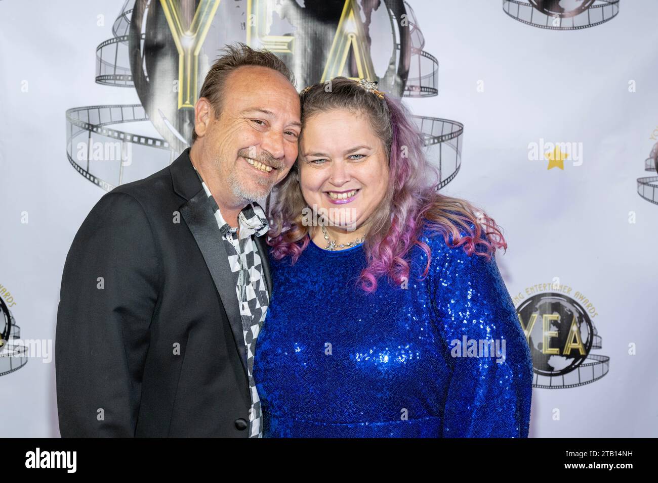 Los Angeles, USA. 03rd Dec, 2023. Actor Keith Coogan with wife Kristen ...
