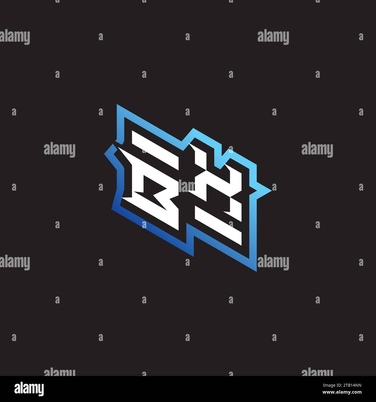 Bx minimal logo design hi-res stock photography and images - Alamy
