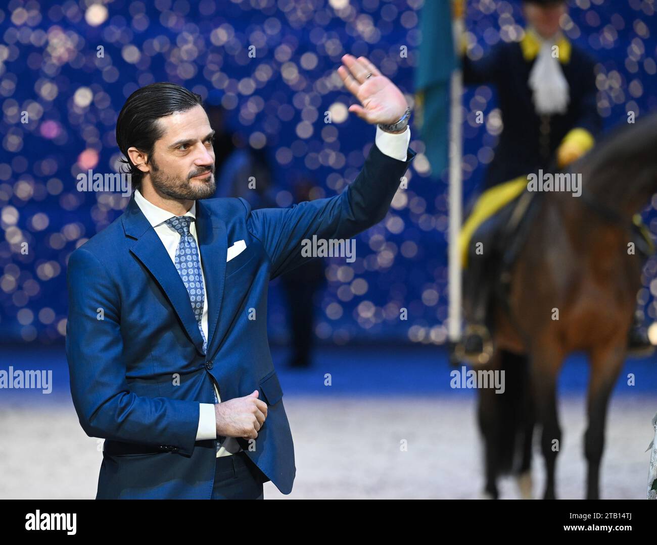 Prince Carl Philip of Sweden presents the award "Prince Carl Philip's ...