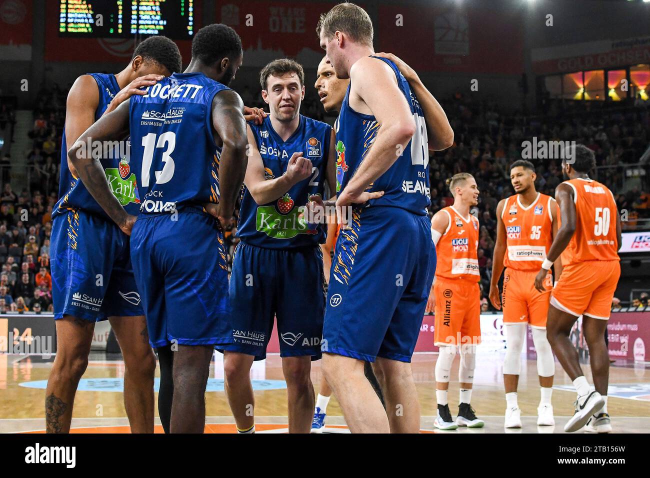 03.12.2023, ratiopharm arena, Neu-Ulm, GER, BBL, ratiopharm Ulm vs ...