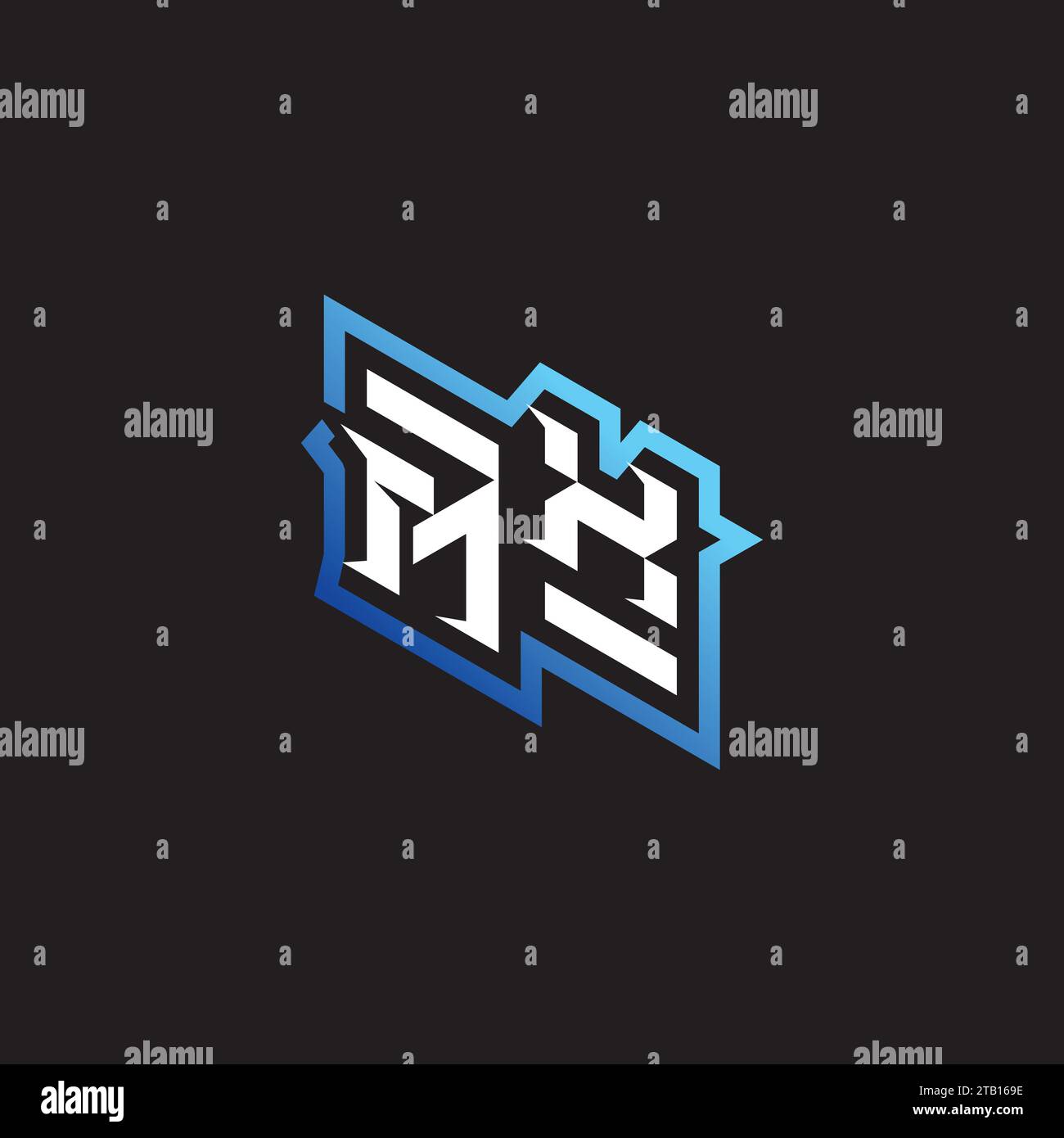 MX initial gaming team, youtube, twitch and clipart stock illustration ...