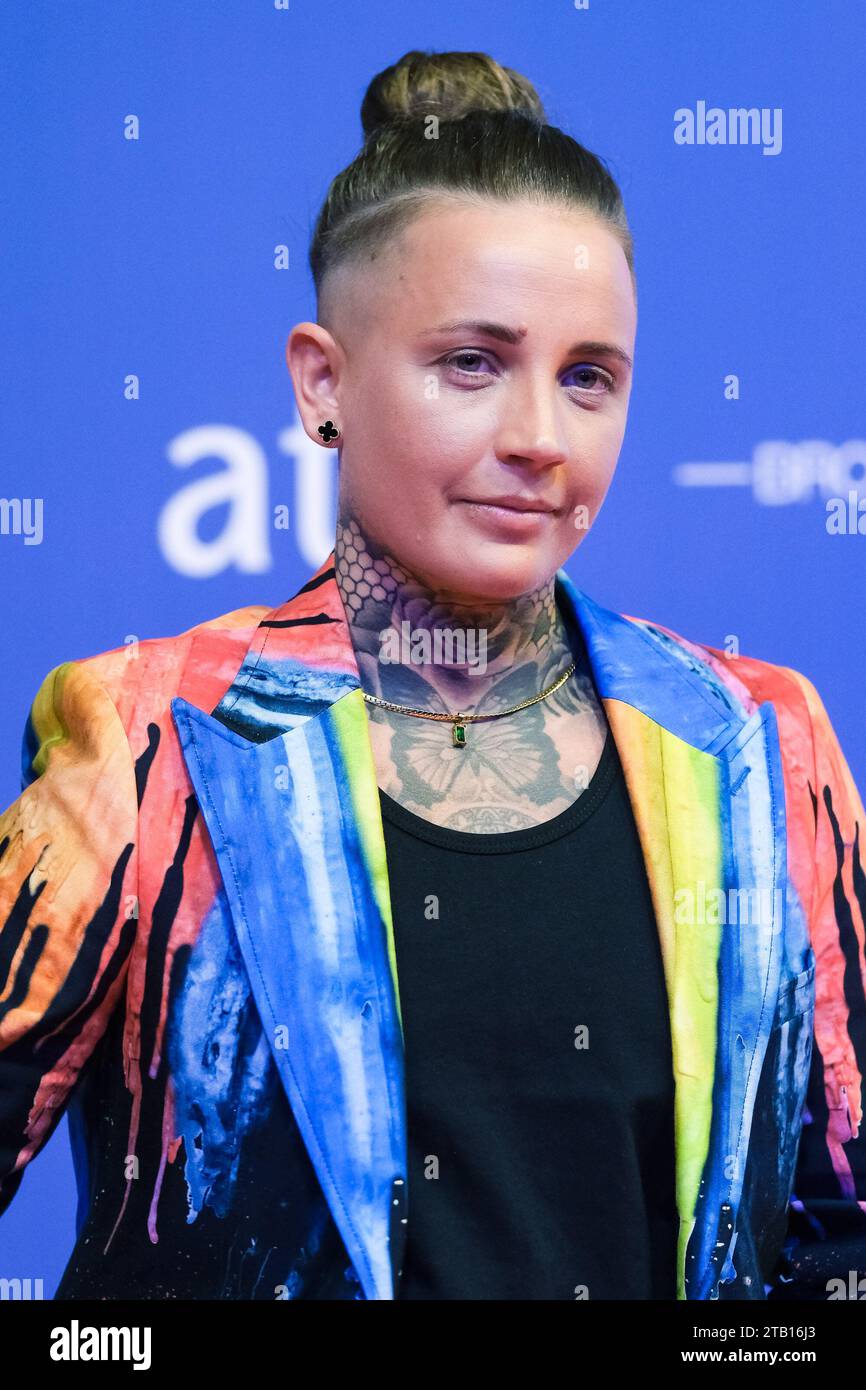 London, UK. Laura Ambler photographed attending the The 26th British ...