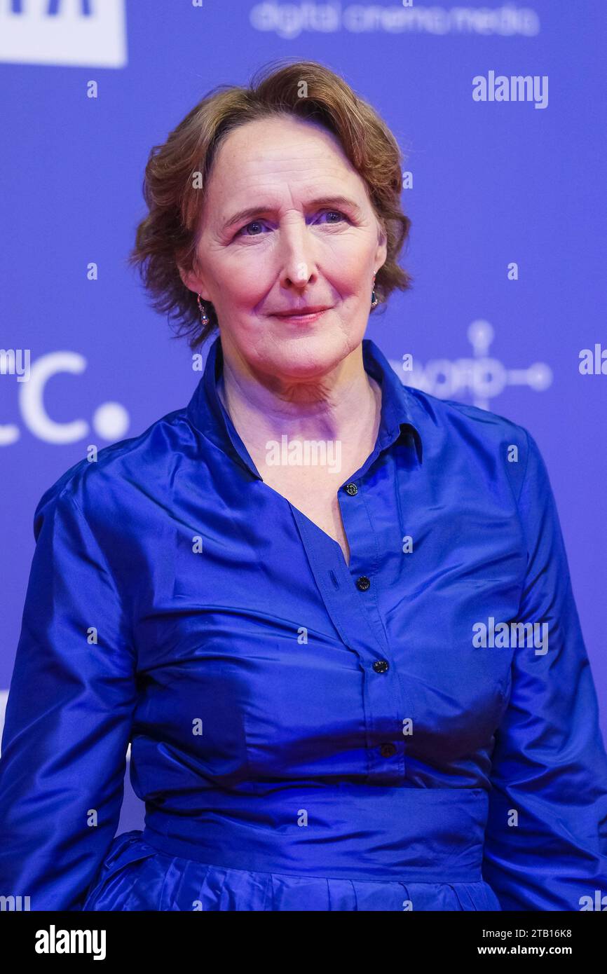 London, UK. Fiona Shaw photographed attending the The 26th British ...