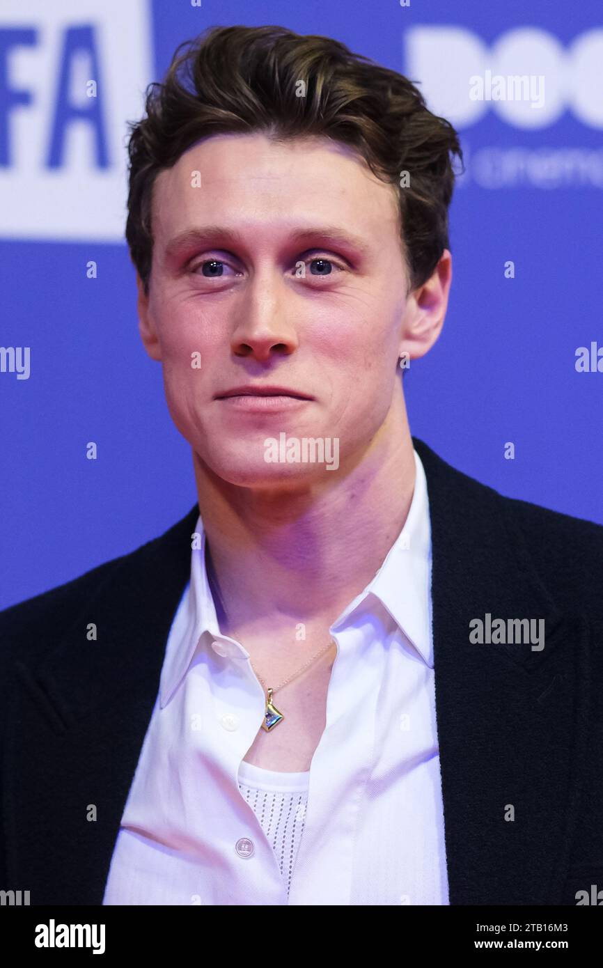London, UK. George MacKay photographed attending the The 26th British ...