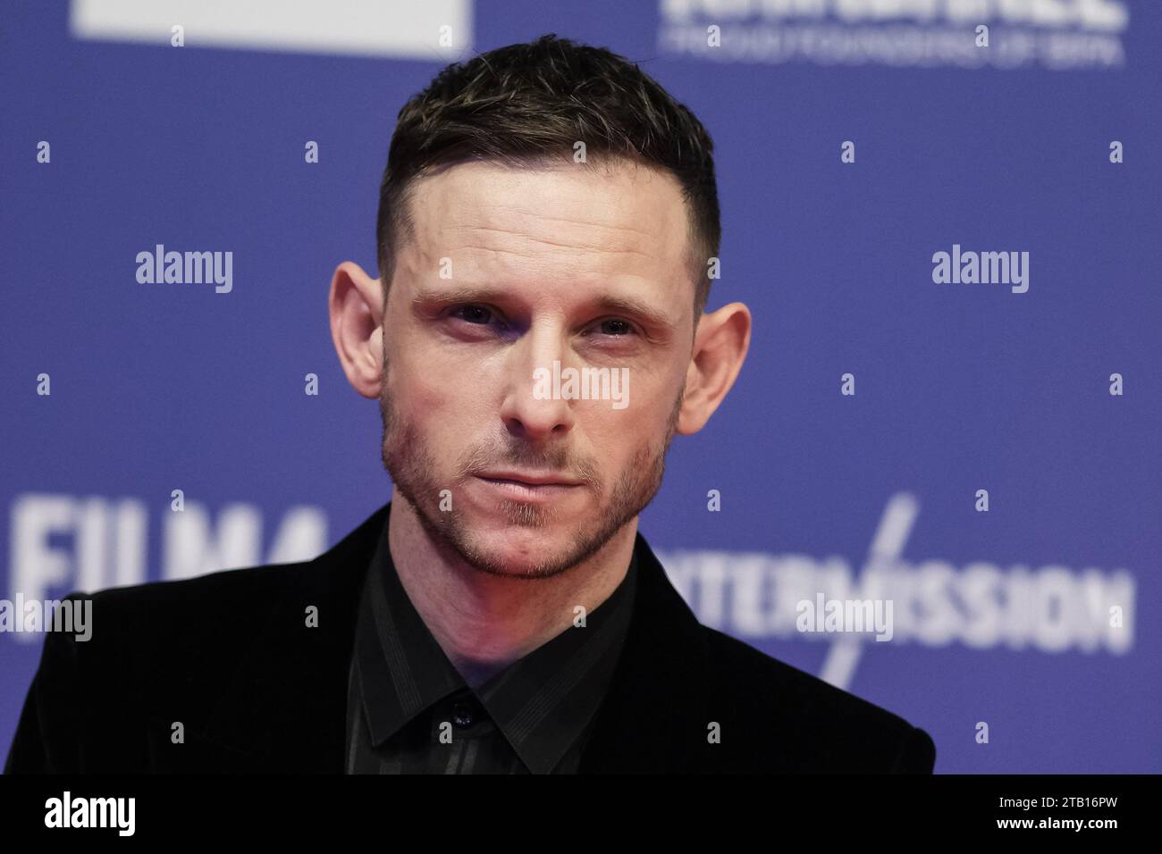 London, UK. Jamie Bell photographed attending the The 26th British ...