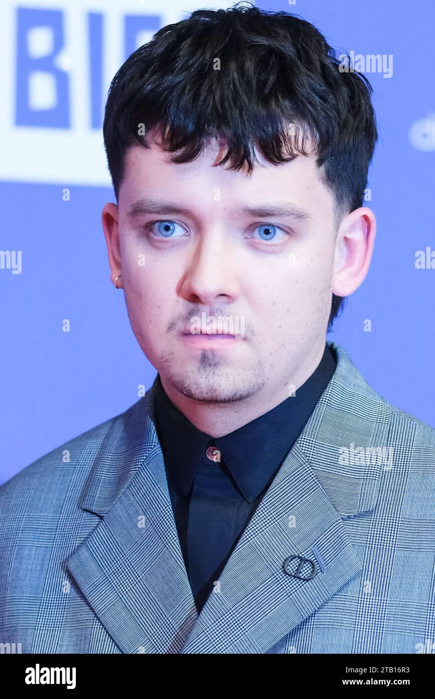 London, UK. Asa Butterfield photographed attending the The 26th British ...