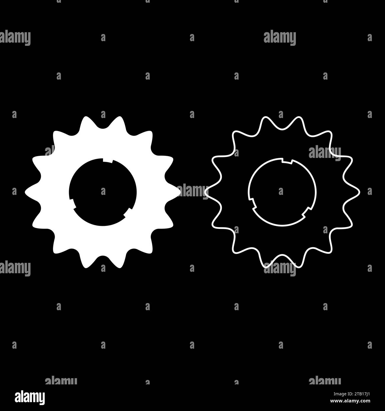 Cogset sprocket bicycle star gear service sprocket cogs wheel with ...