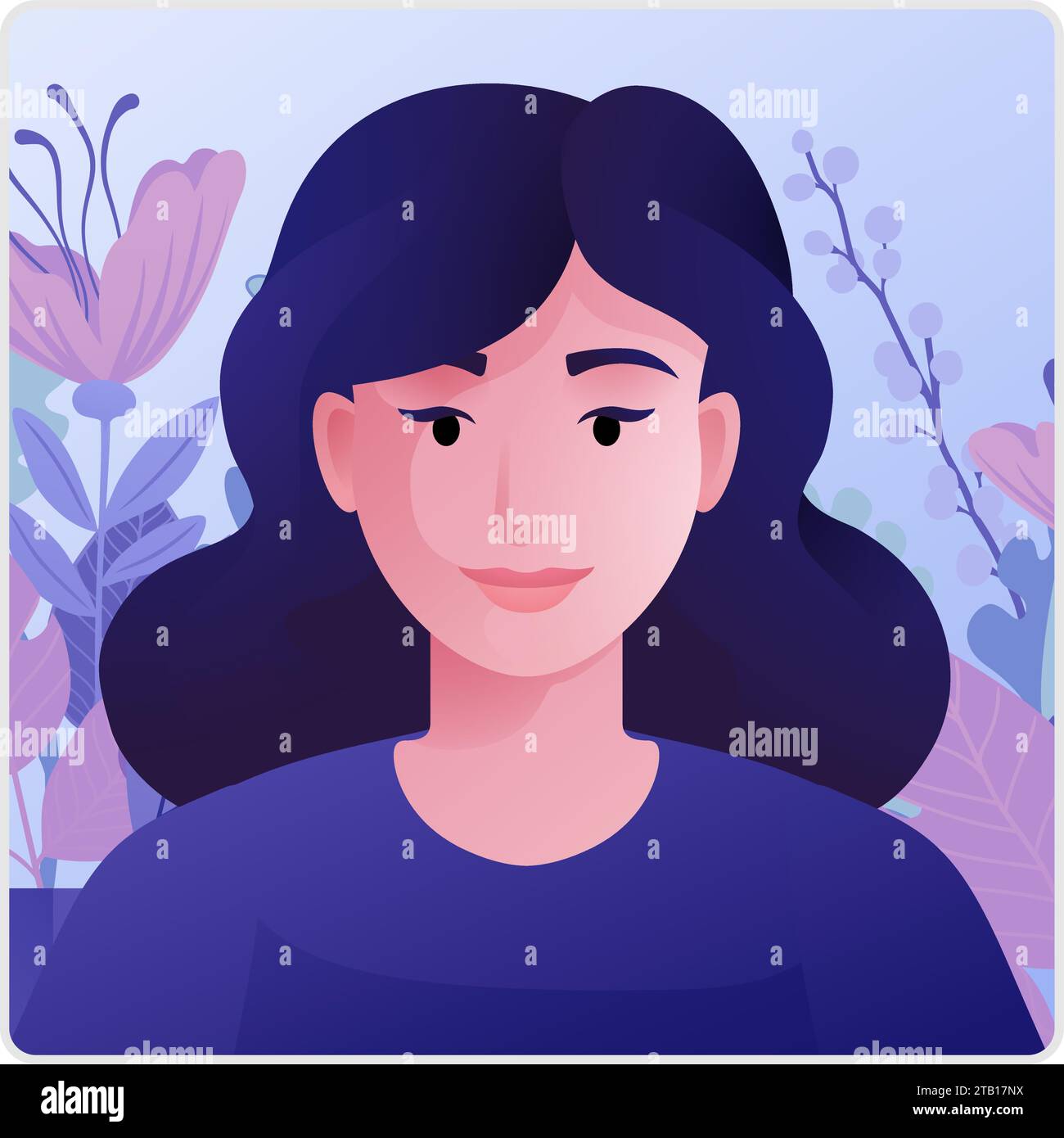Businesswoman working avatar icon Stock Vector Images - Alamy
