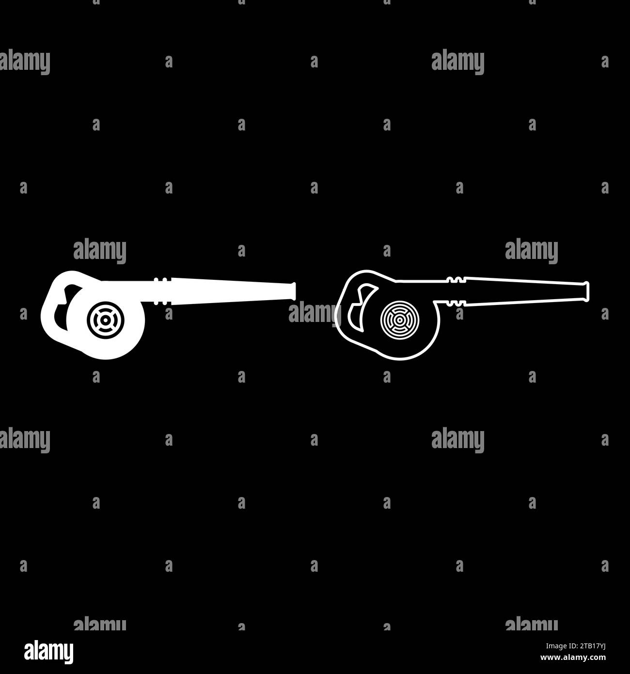Gas blower Stock Vector Images - Alamy