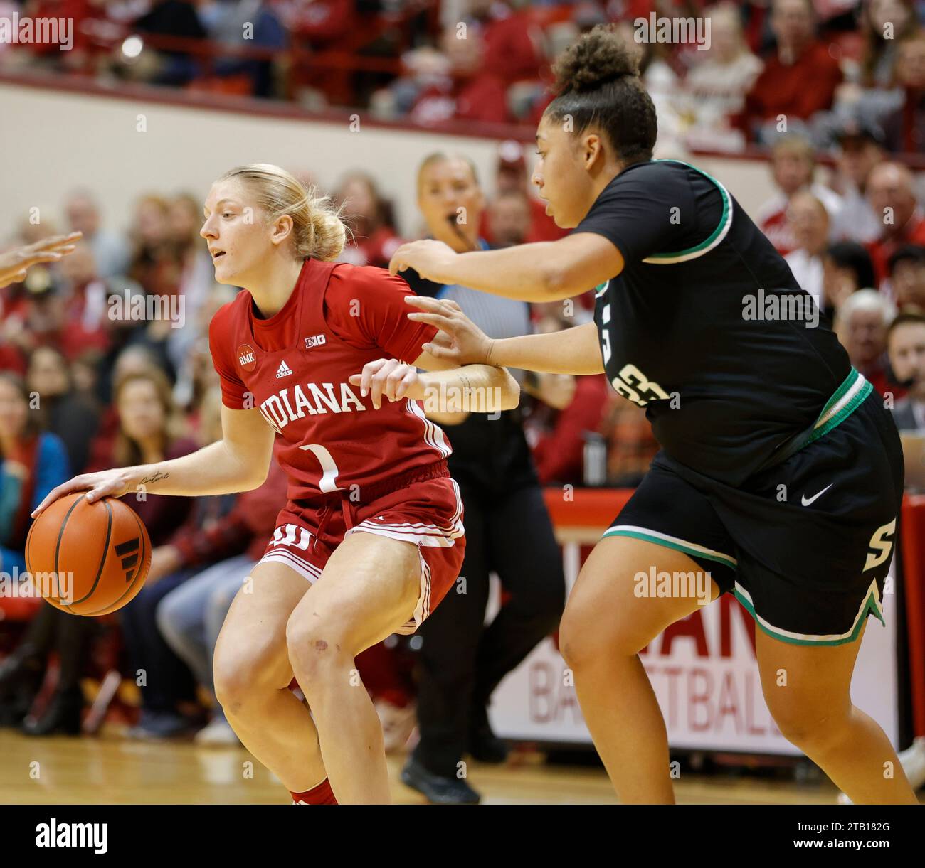 Bloomington, United States. 03rd Dec, 2023. Indiana Hoosiers guard ...