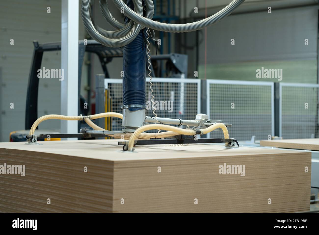 Industrial automation and robotics in modern industrial factory. Robots ...