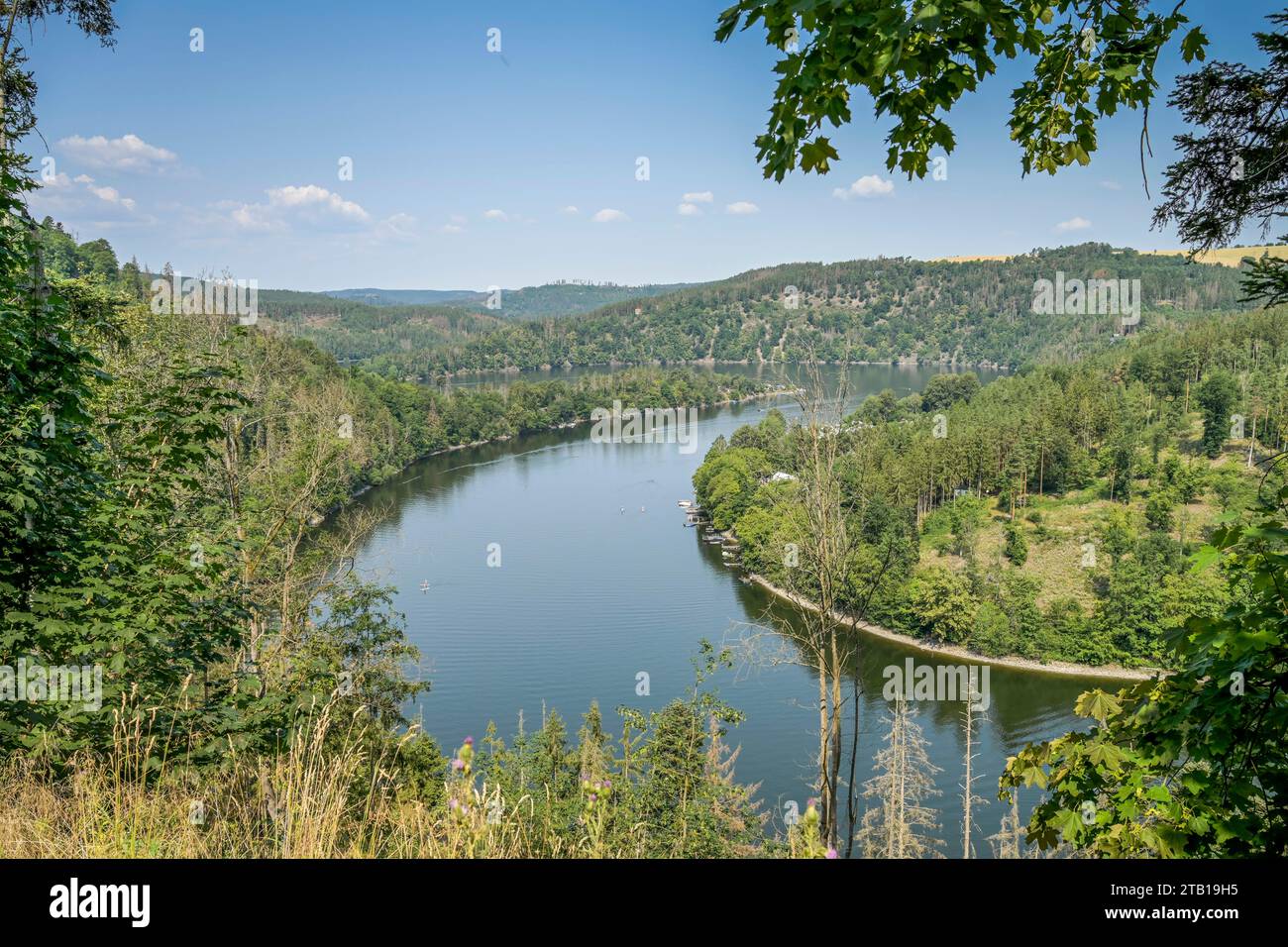 Hohenwarte-Stausee, Thüringen, Deutschland Stock Photo - Alamy
