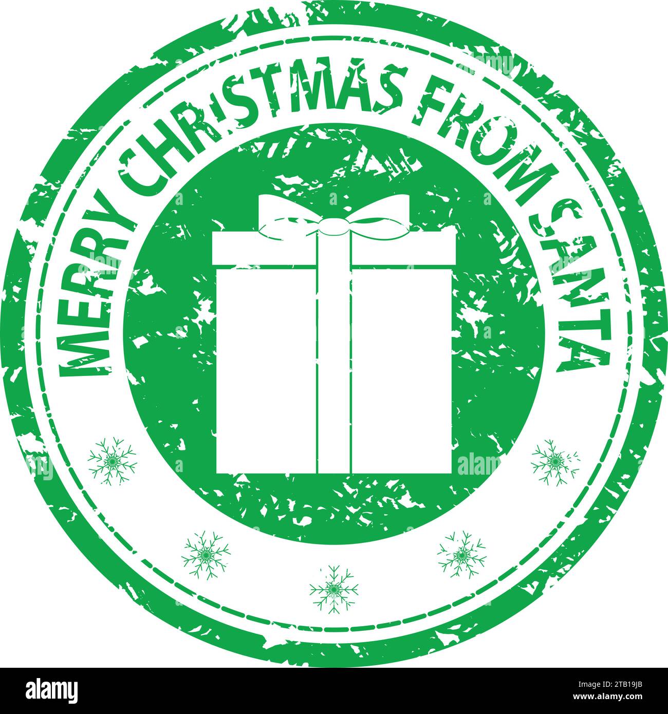 Santa postmark stamp hi-res stock photography and images - Alamy