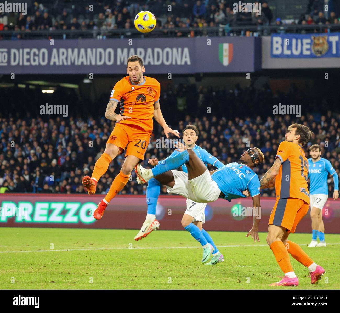 Naples, Campania, Italy. 3rd Dec, 2023. During the Italian Serie A ...