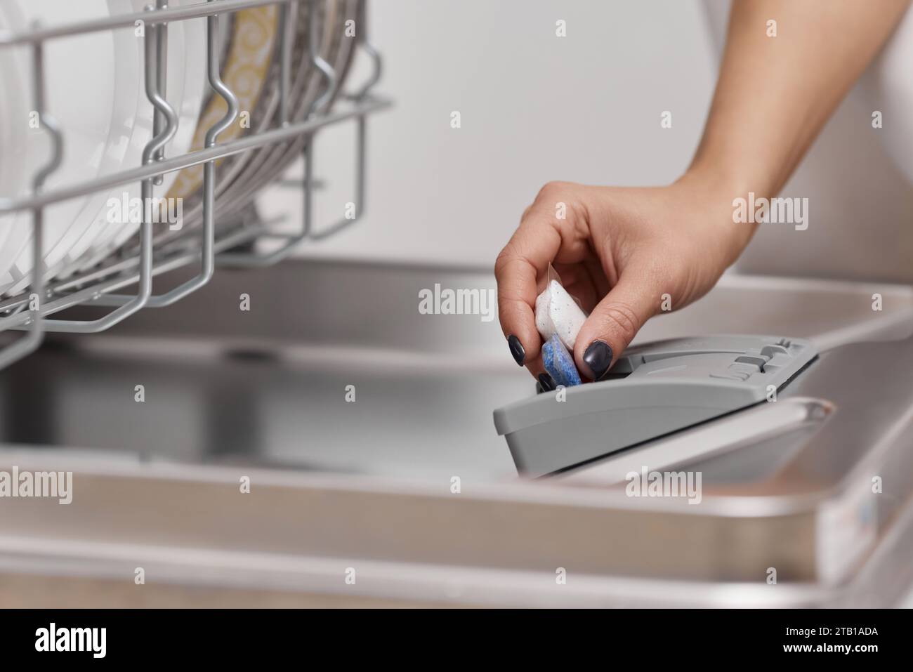 Dishwasher full soap hi-res stock photography and images - Alamy